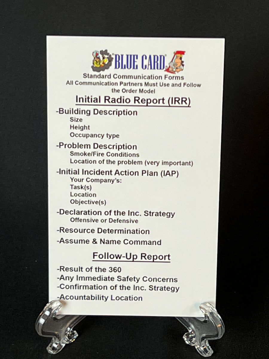 Pocket Command Communication Cards (5"x3") — 25 Pack – BShifter