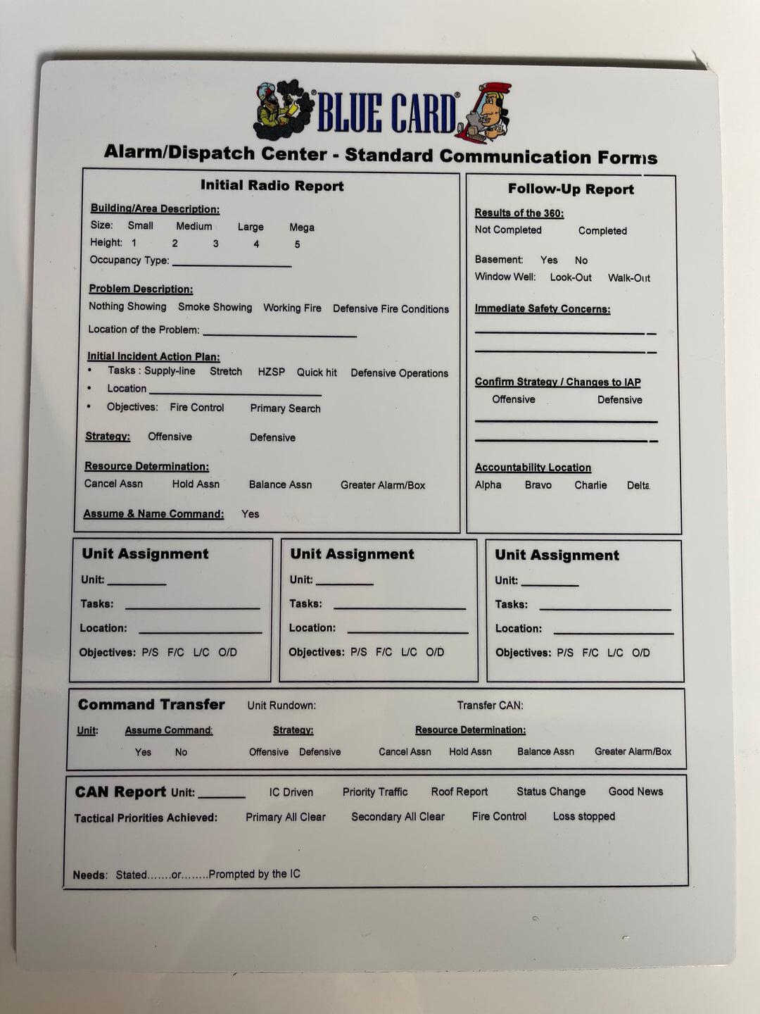 Dispatch Center/Command Standard Communication Board – BShifter